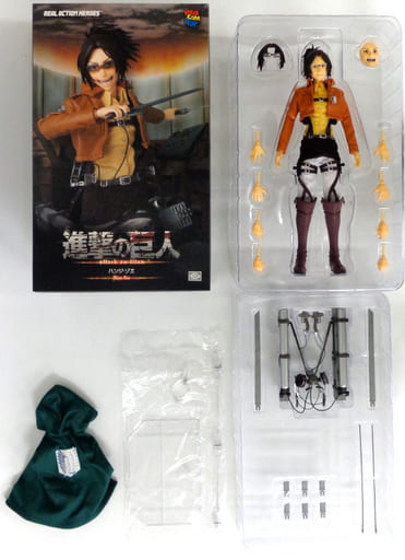 Hange Zoe Attack on Titan Real Action Heroes No.706 Figure USED SelectAnime